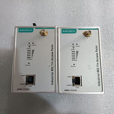 拆机MOXA摩莎网桥AWK-1131A-EU，成色如图，需要