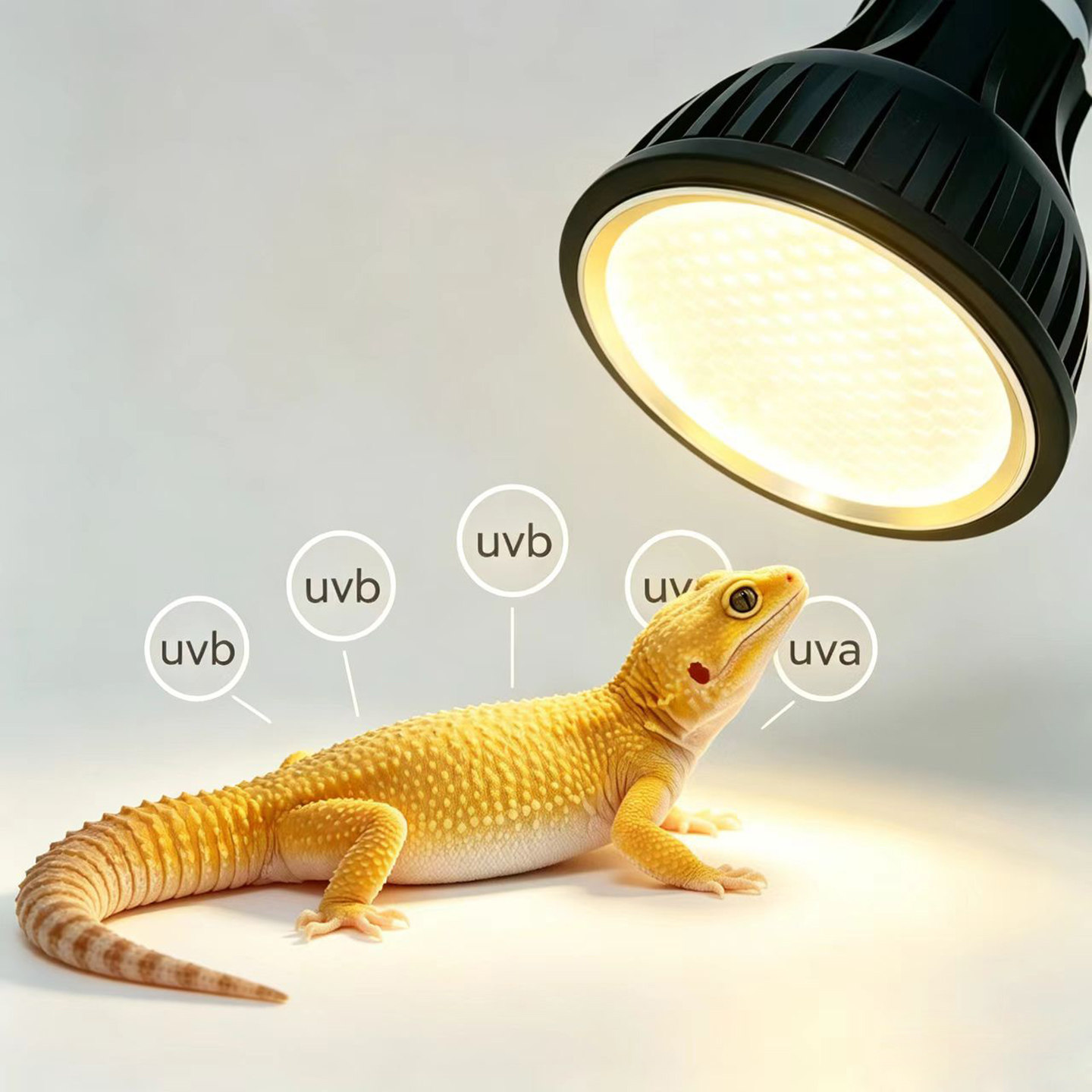 乌龟晒背灯全光谱补钙uvb5.0爬宠专用太阳灯龟缸晒龟uva紫外线灯