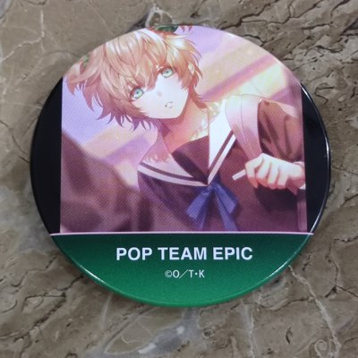 POP子和PIPI美的日常金属吧唧徽章促销现货