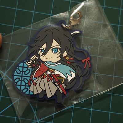 刀剑乱舞花丸扭蛋橡胶挂件钥匙扣和泉守兼定促销现货