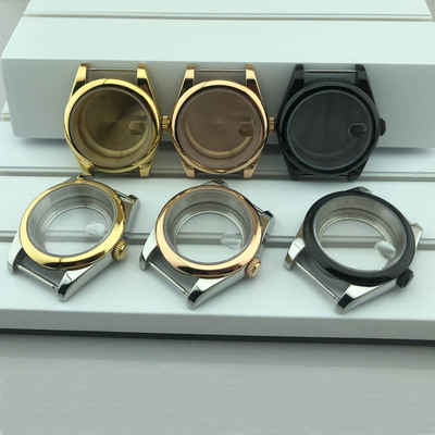 手表配件 36mm 39mm蓝宝石表壳 适装NH35/Miyota8215/ETA2836机芯