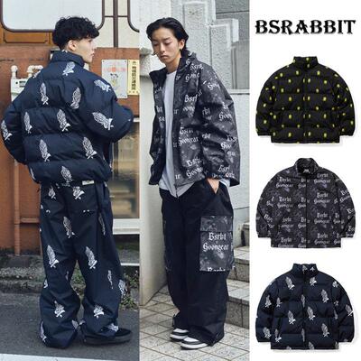 24BSRABBIT韩国滑雪服衣防水防风耐磨男女款单板拉链连加棉厚款