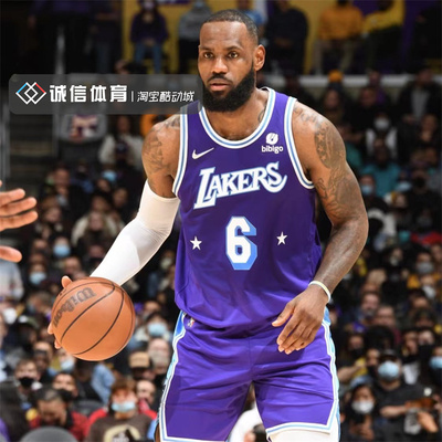Nike/耐克 紫金湖人 LBJ詹姆斯6号球衣 CV9481-DN2081-DB4032