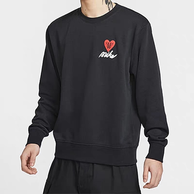 耐克男子圆领宽松套头长袖卫衣