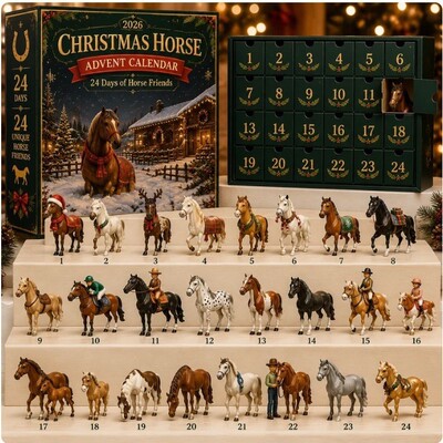 2026horse-themed Advent Calendar Year Of The Horse Advent Bl