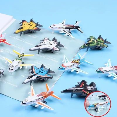 1PC Kids Aircraft Toy Simulation Mini Airplane Model Childre