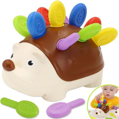 Toddler Montessori Fine Motor Toys Sensory Hedgehog Toys Bab