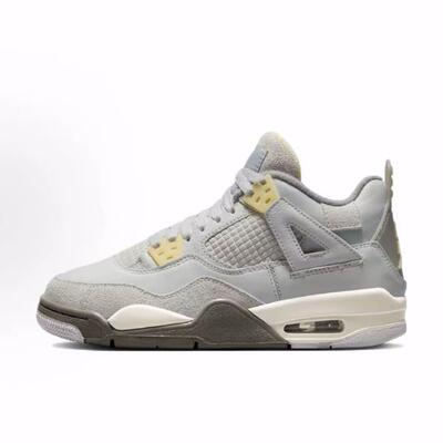 Jordan Air Jordan 4 SE 皮革 运动舒适 中帮 篮球鞋
