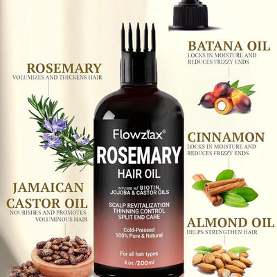 Hot Sale Hair Growth Oil Serum rosemary hair oil护发精油