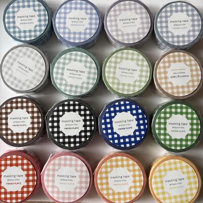 千鸟格和纸胶带日本PapierPlatz