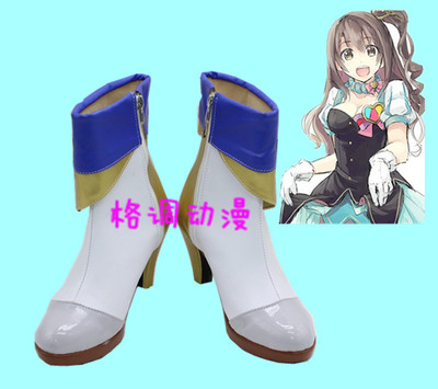 B5986偶像大师 灰姑娘 岛村卯月 cosplay鞋