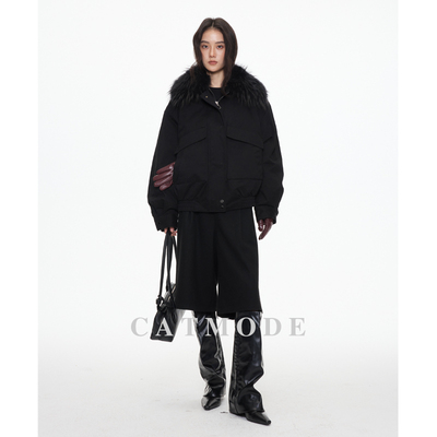 RJ冬季新款极简风小个子羽绒服