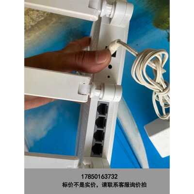 标价是空箱-中兴E2633 WIFI6全千兆功能，带原装适配器，功能完好