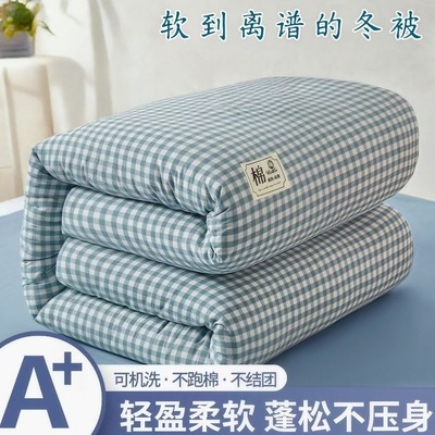 大豆被冬季春秋被芯保暖冬被学生宿舍加厚棉被单人子双人被芯褥子