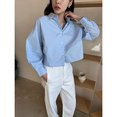 九0322韩国东大门衬衫-区PLAM-8753469春冬流行韩版炸街可爱档口