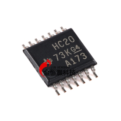 原装正品 SN74HC20PWR TSSOP-14 双路4输入正与非门芯片