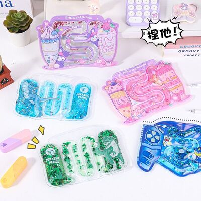 爆款解压玩具金粉流沙水袋捏捏乐发泄水管条儿童感官趣味按压水袋