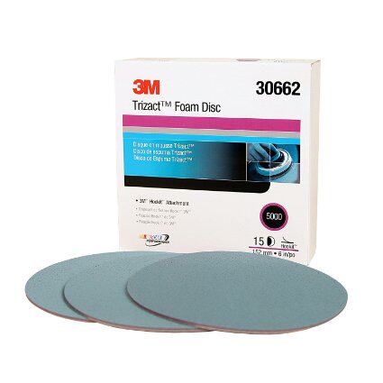 3M 30662背绒研磨片金字塔砂纸6寸*5000目 精密研磨 细腻打磨
