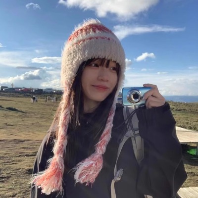 超级适合旅游出片的民族风护耳帽