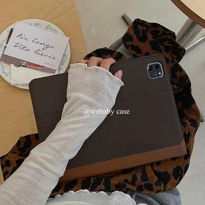 皮质美式老派情怀ipad磁吸壳