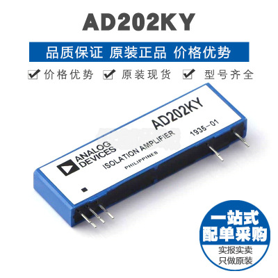 AD202KY SIP10 直插封装 微型隔离放大器 全新原装 提供BOM表配单