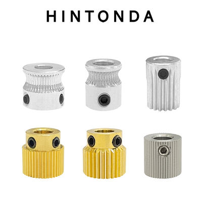 电机齿轮 泰坦挤出机送丝齿轮3D打印机Vyper MK8 UM2 Ender3  BMG