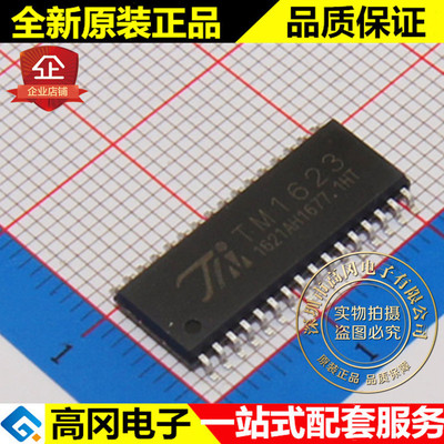 TM1623 SOP32 TM 天微 数码管11 段×7 位 键扫描10×3 LED驱动