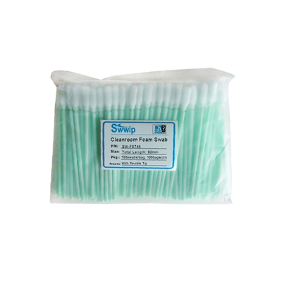 净化棉签海绵擦拭棒除尘产品圆头