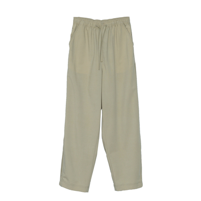 MOVEUP幻走2023夏季新款 松紧腰设计师休闲直筒裤女123220121