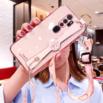 oppoa11手机壳硅胶套腕带潮款