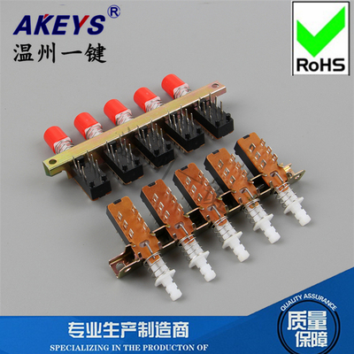 6脚有锁带支架和孔KAN5H