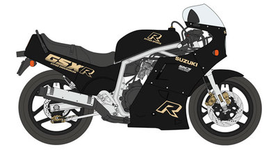 长谷川预售GSX-R750(H)拼装模型