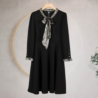 简约通勤A字裙聚酯纤维