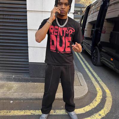 2025新款SYNA World T恤  UK Drill Devil Tee -Black欧码XS-XXL