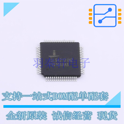 电池管理 ISL94212INZ TQFP-64 RENESAS 全新进口