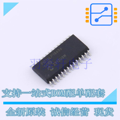 单片机(MCU/MPU/SOC) PIC16LF18456-I/SO SOIC-28 全新原装正品