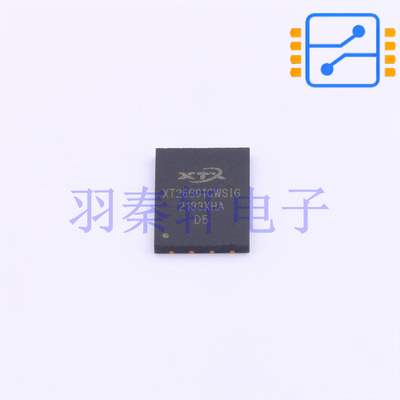 XT26G01CWSIGA 1G-bit SPI NAND Flash存储器,支持标准SPI 原装