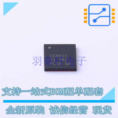 无线收发芯片 CC8531RHAR QFN-40 TI 全新原装正品
