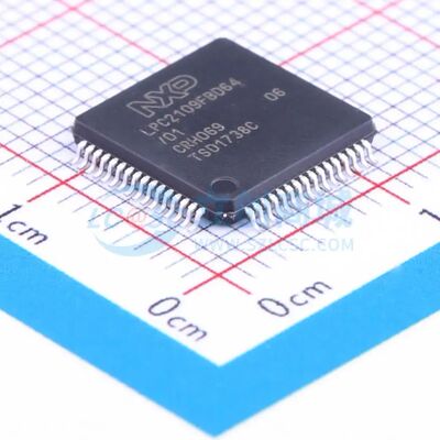全新LPC2109FBD64/01,15单片机LQFP-64(10x10) 60MHz 16/32 Bit