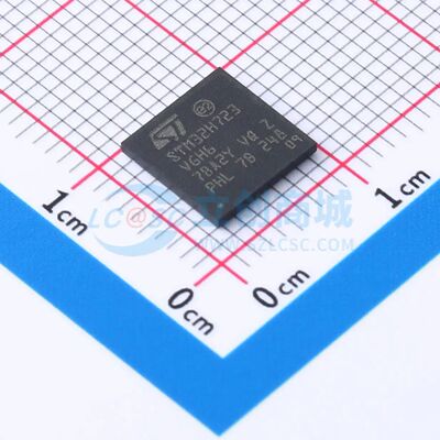 全新STM32H723VGH6单片机TFBGA-100(8x8x0.8) 550MHz 32 Bit 1MB