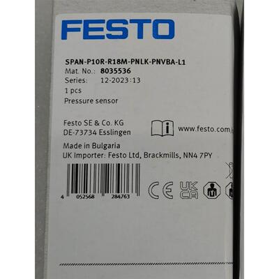 FESTTO SPAN-P10R-R18M-PNLK-PNVBA-L1 8035536 压力传感器 现货