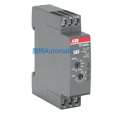 原装ABB电子时间继电器 CT-AHC.22 24-240VAC /24-48VDC议价*