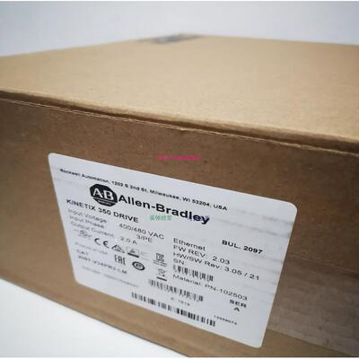 配件美国AB罗克韦尔 Kinetix350AB伺服驱动器 2097-V34PR3-LM 现