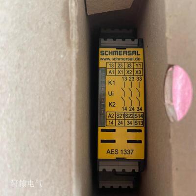 全新原装SCHMERSAL施迈赛安全继电器AES 1337-24V议价$