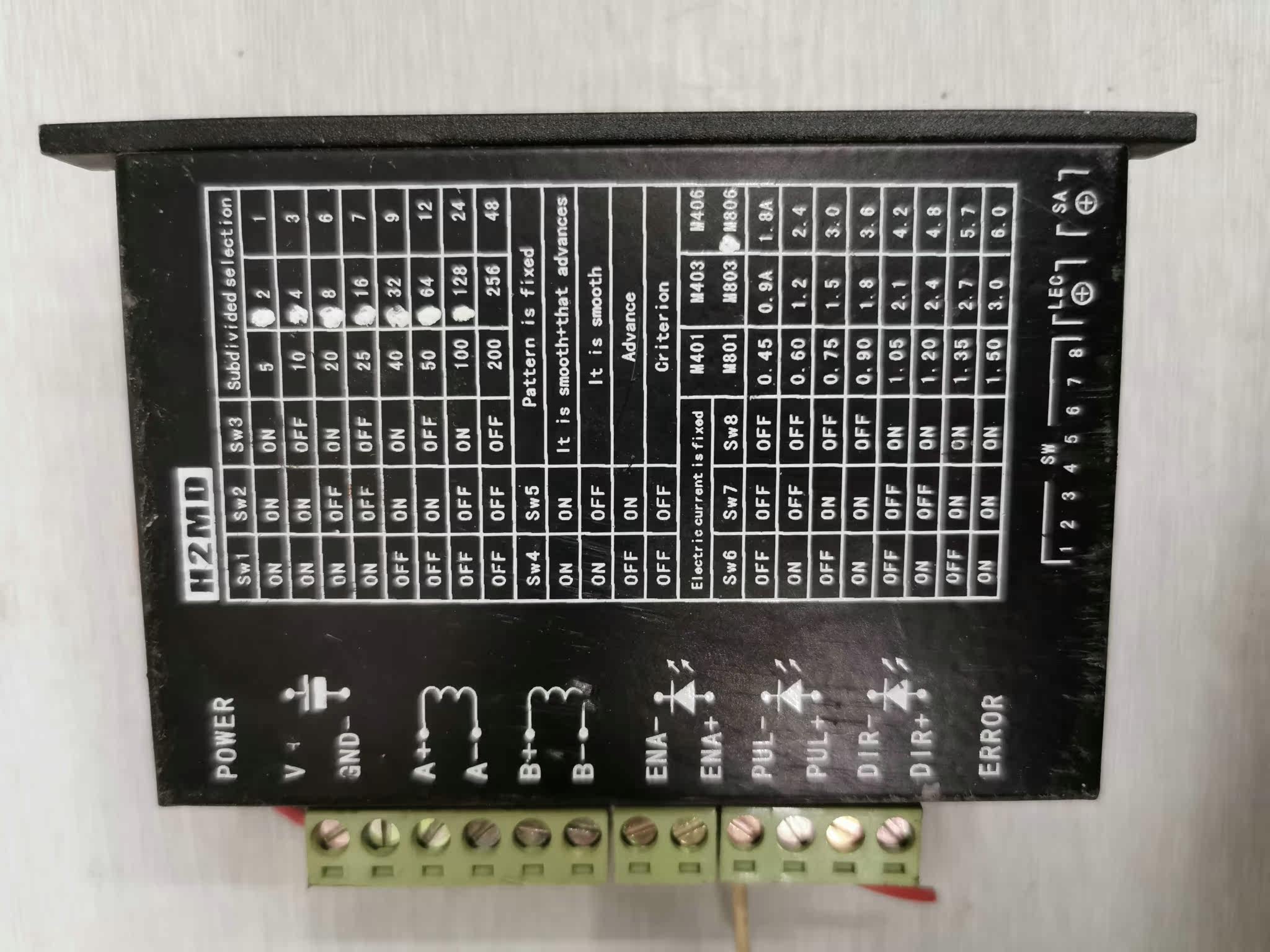 H2MD M806步进电机驱动器激光机打标机印刷机端子机/57电机控制器_虎窝淘