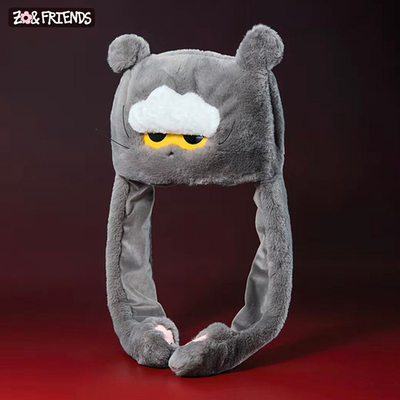 ZOAful权志龙联名毛绒帽子雷锋帽