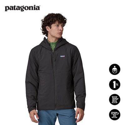 patagonia男士连帽棉服