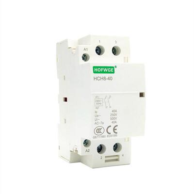 iCT HCH8-32A40A50A63A充电桩专用交流接触器110V 220V 单相1P 2P