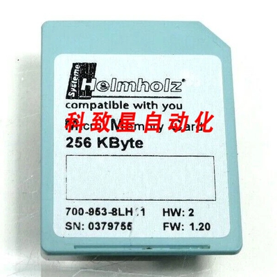 工业配件微型存储卡256KBYTE HW:02 FW:1.20 700-953-8LH11