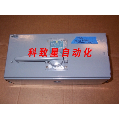工业配件QMB QMB3220 3极200 AMP 240V 保险丝面板开关